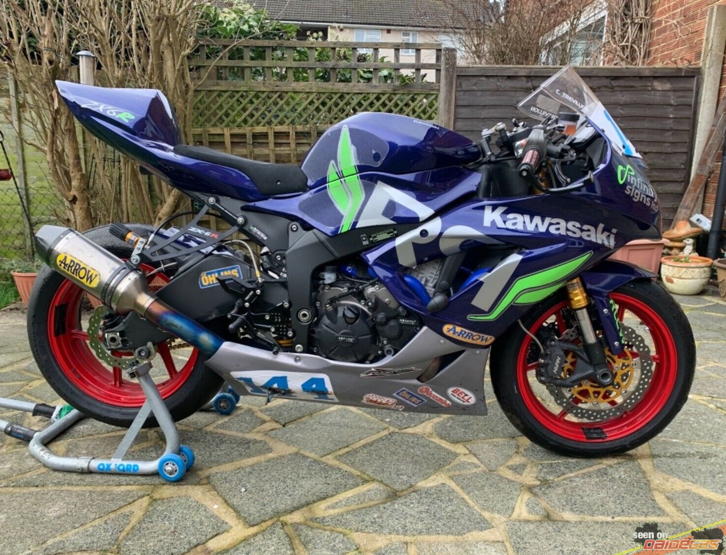 Colorazioni PARTICOLARI o REPLICA Kawasaki ZX6R ZX7R ZX10R ZX12R ...